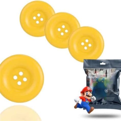 Mario Costume Buttons Etsy