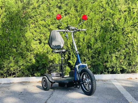 Електрическа Триколка A3 750w Задно Предаване Електрически скутери тротинетки голф ко