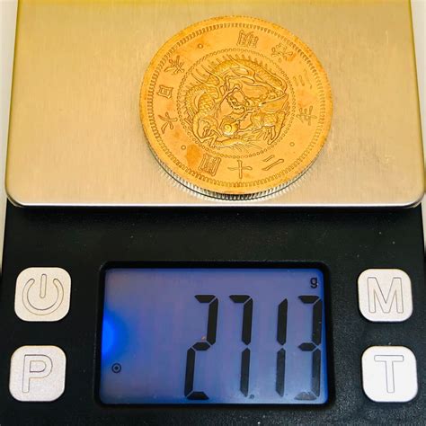 Yahooオークション 古銭 旧20円金貨 明治3年 量目 約2713g 旧二十