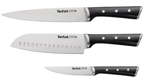 Tefal Ice Force K232S374 Messerset (Fleisch-, Santoku- und ...