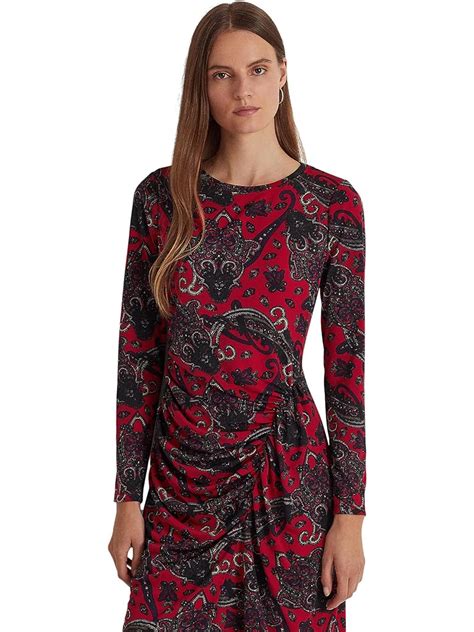 Lauren By Ralph Lauren Bel Aire Shirred Bandeau Mio Slimming Fit One