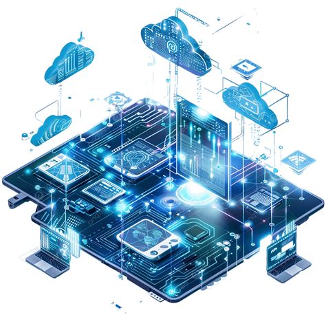 Edge Computing Modern It Technology On Virtual Screen Concept Edge Computing Cloud Png