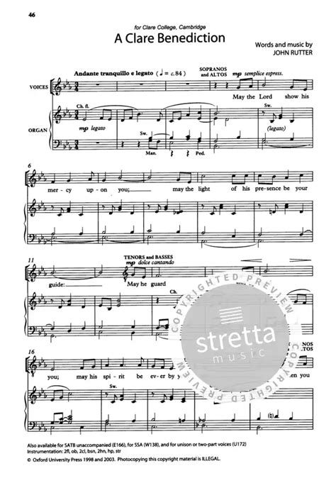 Anthems De John Rutter Acheter Dans La Boutique De Partitions De Stretta