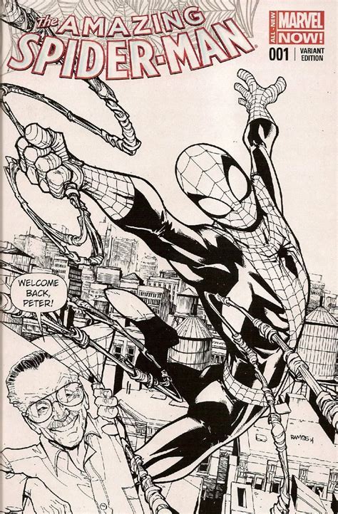 Humberto Ramos Spider Man Sketches