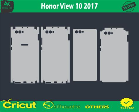 Honor View Skin Vector Template Ak Digital File
