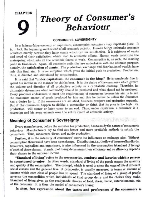 Unit 2 Consumer Behaviour Utility Analysis Part 1 Pdf