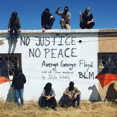 Rojava Anarchists Showing Solidarity With Us Protesters From Jake