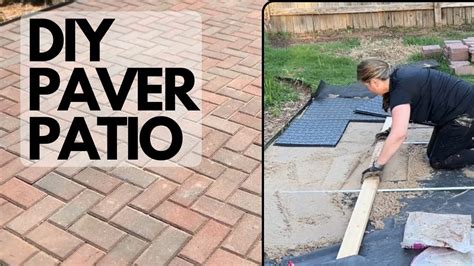 Amazing Diy Paver Patio Using The Brock Paver Base Panel System Youtube