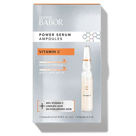Dr Babor Power Serum Ampoules Vitamin C Luxus Skin Singapore