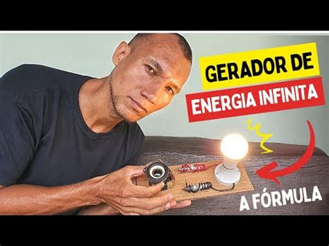 COMO FAZER UM GERADOR DE ENERGIA INFINITA EXISTE UMA FÓRMULA O VIDEO