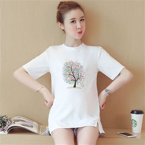 Summer White Maternity Nursing Shirt Breastfeeding T Shirts Clothes