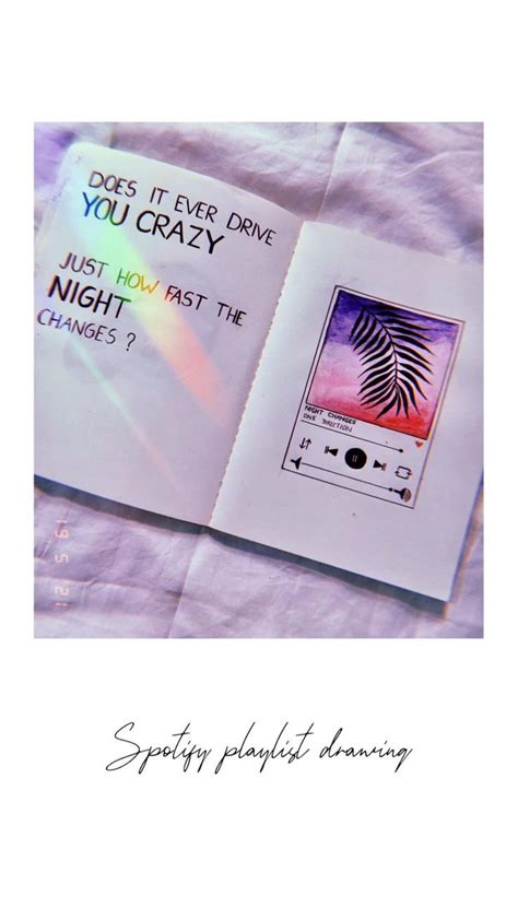 Spotify Playlist Drawing Pinterest In 2022 Bullet Journal Lettering