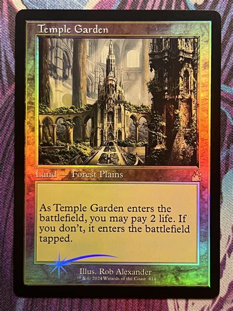 Temple Garden Rvr Retro Foil Bootleg Mage