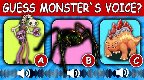 Guess The Monsters Voice 13 Garten Of Banban 3 4 Roblox Doors
