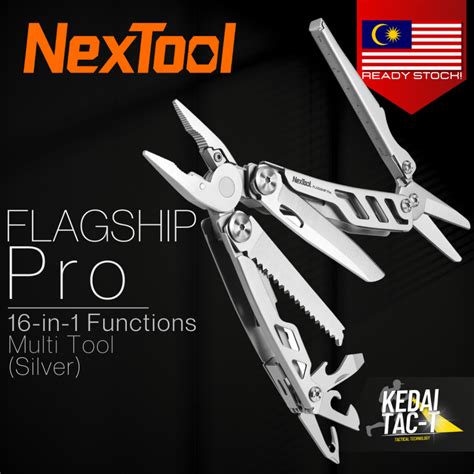 NEXTOOL Flagship Pro - 16-in-1 Multitool (SILVER) KT5020 - ORIGINAL ...