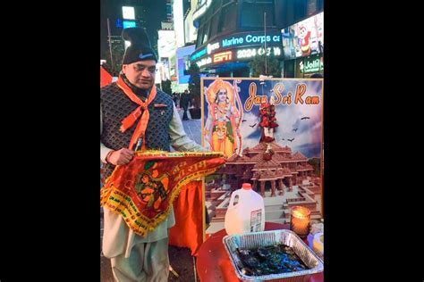 Ram Temple Ram Devotees And Members Of Indian Diaspora Around The