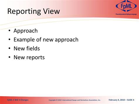 Ppt Isda Fpml Update Powerpoint Presentation Free Download Id3222370