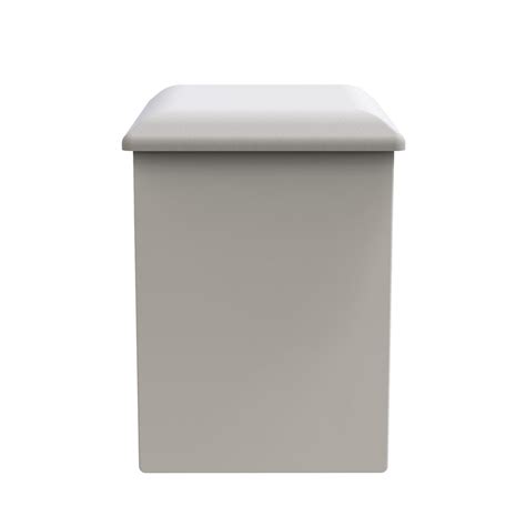 Ottawa Ready Assembled Stool In White Matt