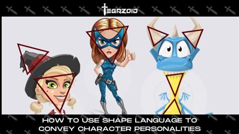 How To Use Shape Language To Convey Character Personalities