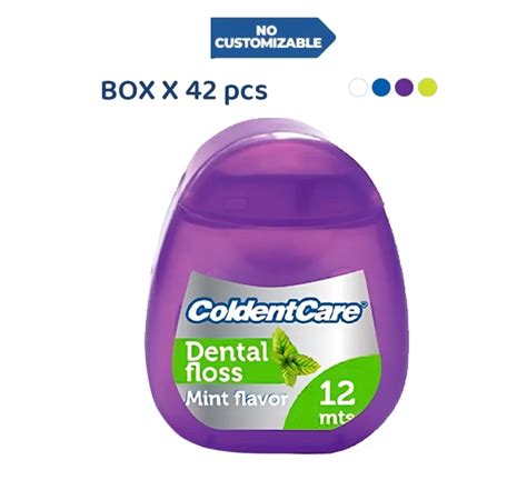 Dental Floss Mint Pocket Box X 42 Pcs Coldentcare