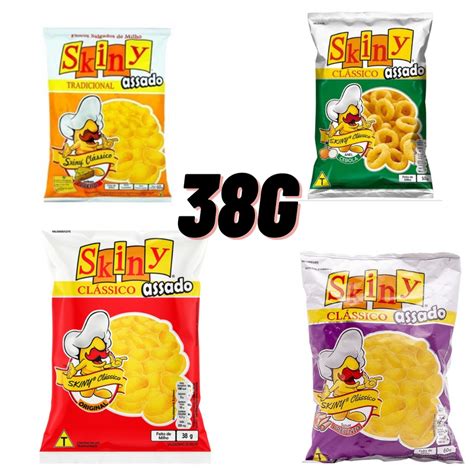 SKINY 38G SABORES com 8 unidades | Shopee Brasil
