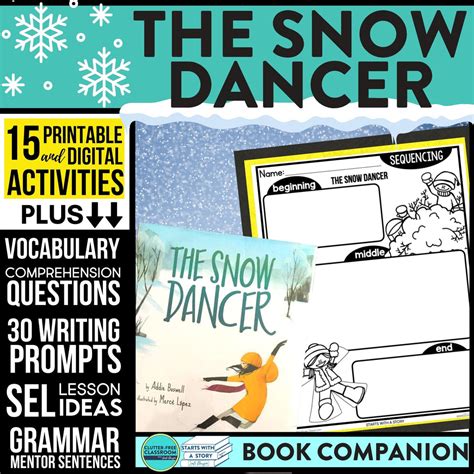 The Snow Dancer Activities And Lesson Plan Ideas Clutter Free