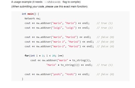 solved the three main functionalities of the class network