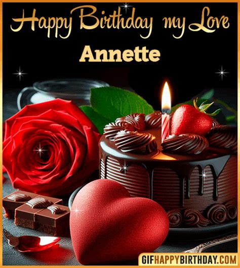 Happy Birthday Annette  Images