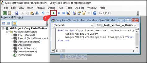 How To Copy Paste Vertical To Horizontal In Excel 2 Easy Ways