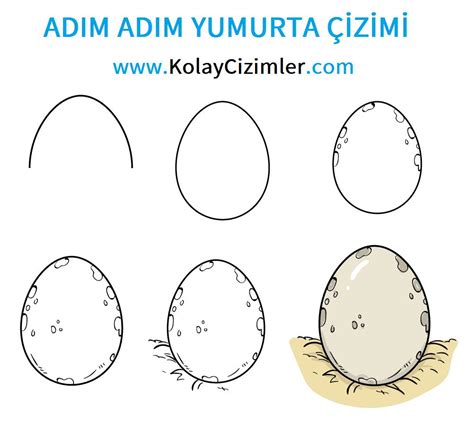 Adım Adım Yumurta Resmi Nasıl Çizilir Kolay Çizimler