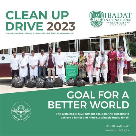 Clean Up Drive IBADAT International University Islamabad