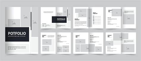 Architecture Portfolio Design Templates