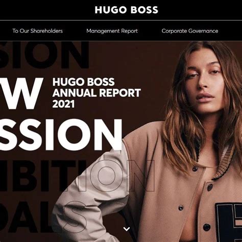 Hugo Boss 2021年销售额回升至疫情前水准，计划在2025年实现销售额突破40亿欧元集团全文关键
