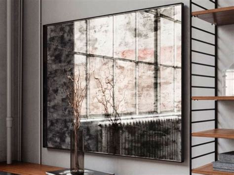Antique Mirror Glass Creating A Vintage Atmosphere In The Room