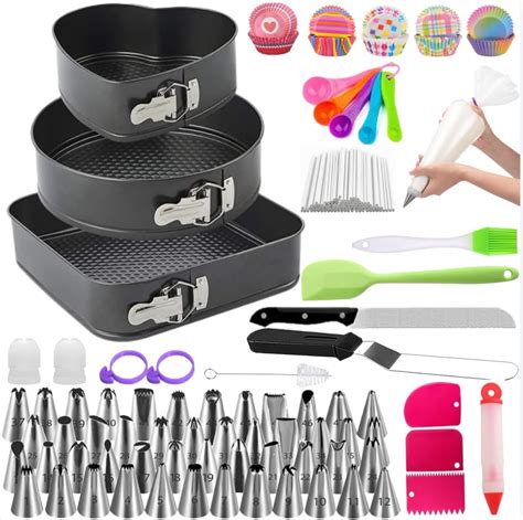 Cake Decorating Kit Hay Fat Choy 300pcs Baking Supplies