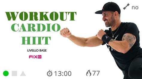 Cardio Hiit Allenamento Ad Alta Intensità Per Principianti Youtube
