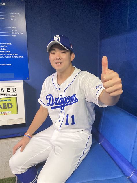 中日ドラゴンズ公式 on Twitter やりました ドラゴンズ勝利です 本日のヒーローはこのふたりです 本日もご声援ありがとう