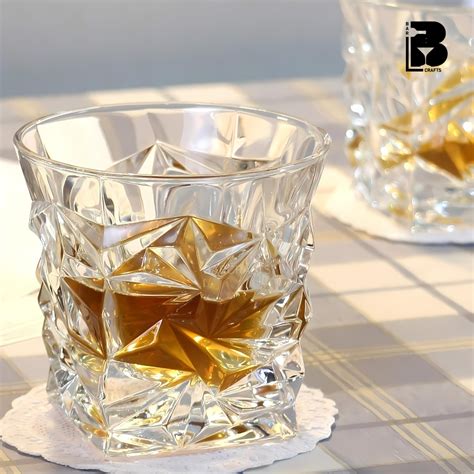 Diamond Whiskey Glass Pack Of 6 Barcrafts
