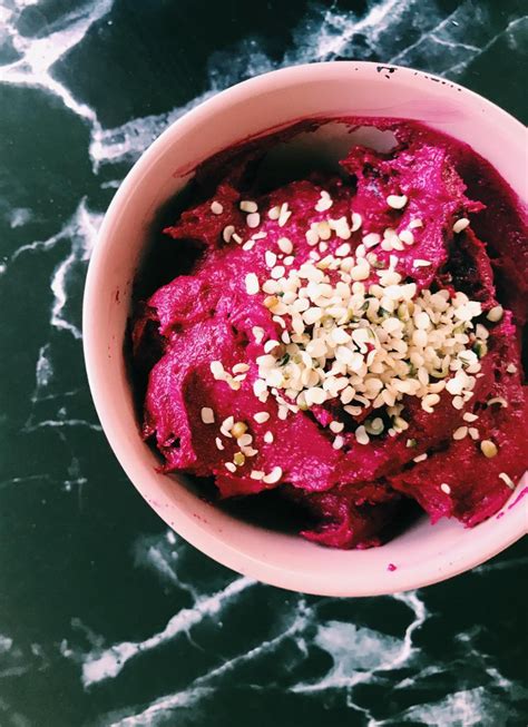 Beetroot And Tahini Dippuree Boob To Food