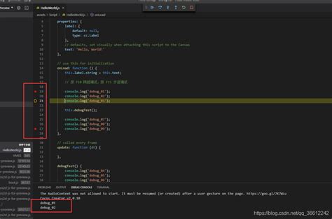 cocos creator 进行断点调试 cocos creator断点 csdn博客