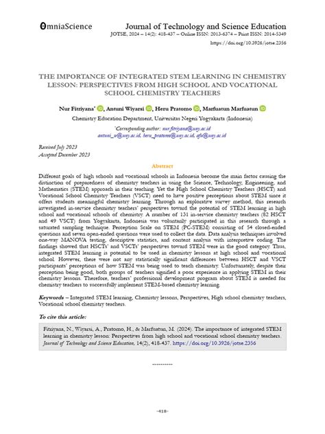 2 pdf science technology engineering and mathematics teachers