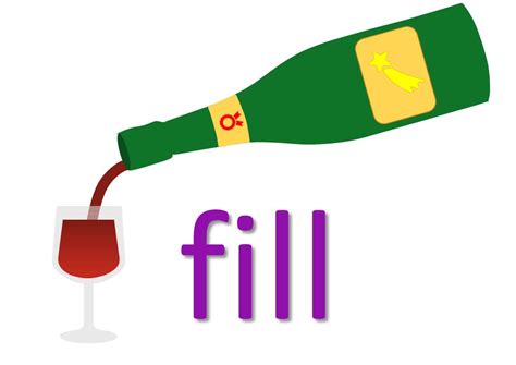 Phrasal Verbs With Fill Mingle Ish