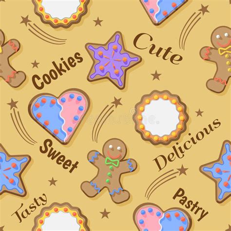 Cookies Celebration Design Stock Vector Illustration Of Paper 63267713