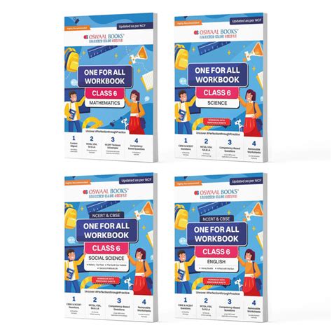 One For All Workbook For Classes 1 2 3 4 5 6 7 8 For