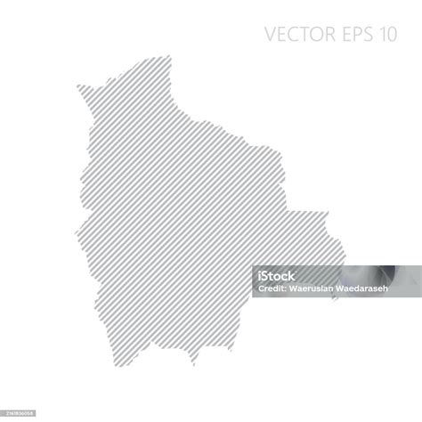 ボリビアの縞模様の地図ベクトル抽象的な灰色の対角線とボリビアの地図 Gps追跡のベクターアート素材や画像を多数ご用意 Gps追跡