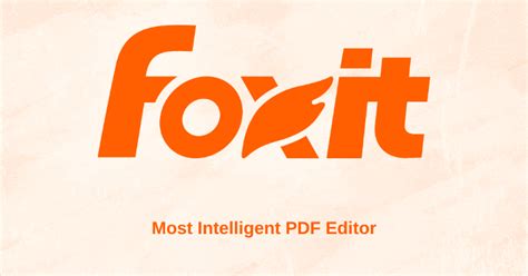 Foxit Review Is It The Best Pdf Editor In 2025