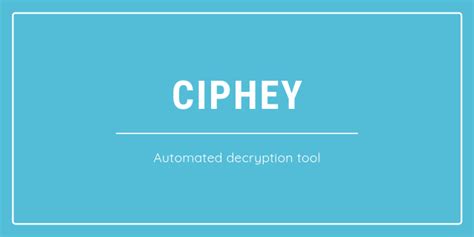 Ciphey：自动解密工具