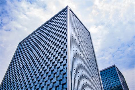 Tall Buildings And Sky In Chengdu High Tech Zone Background Chengdu