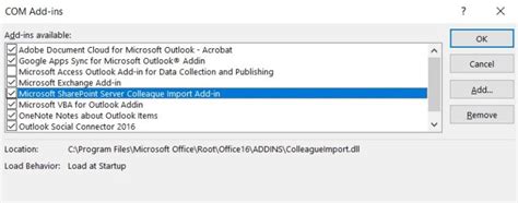 Effective Solutions To Fix Outlook Add Ins Not Working” Sfware Blog