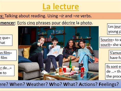 Studio 2 Module 1 3 La Lecture Teaching Resources